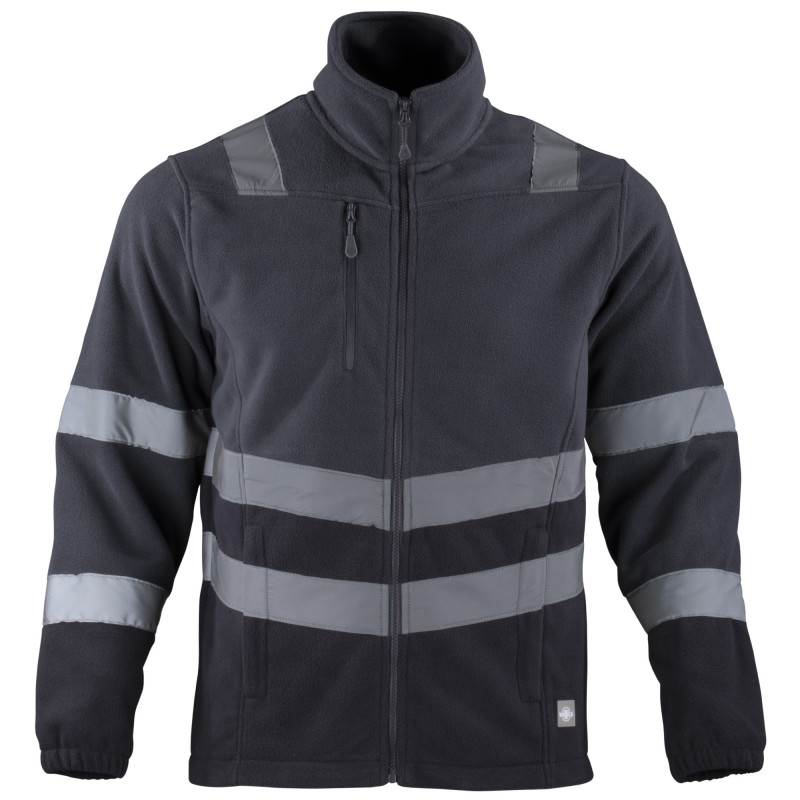 Gecko Seguridad | MICROPOLAR IRON LINE CON REFLECTIVA M/LARGA